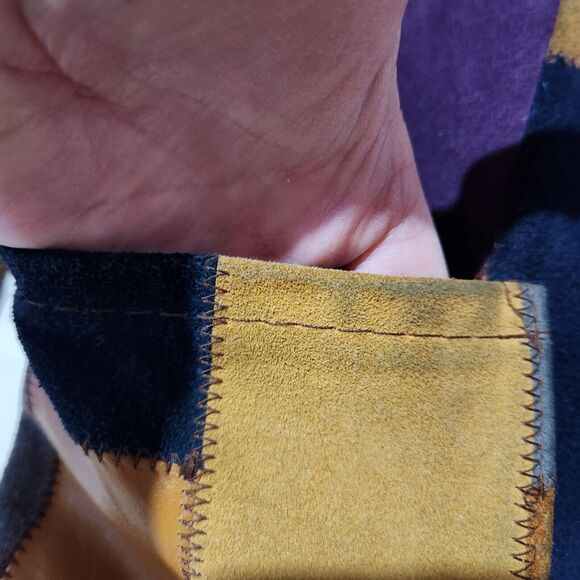 Patchwork | Jackets & Coats | Vintage Kantex Leather Patchwork Jacket ...